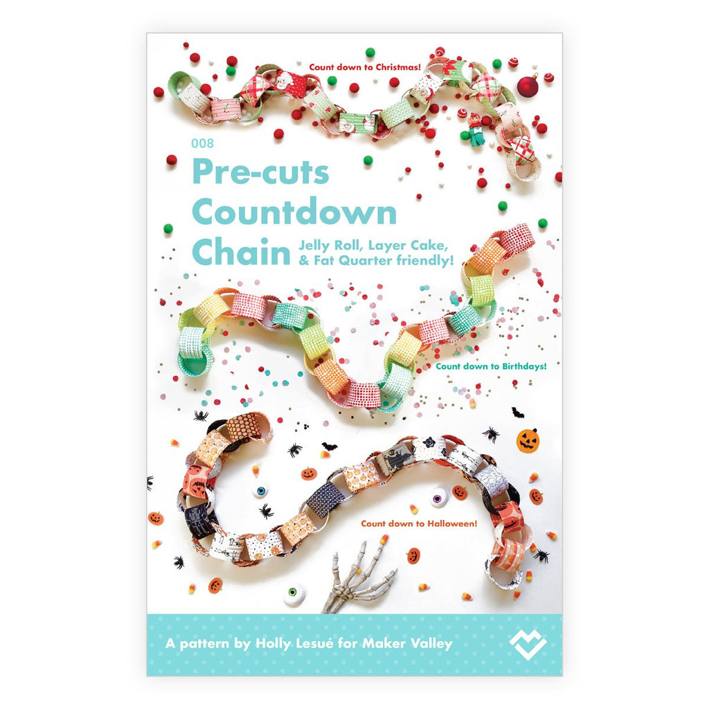 Pre-cuts Countdown Chain - Pattern – Maker Valley